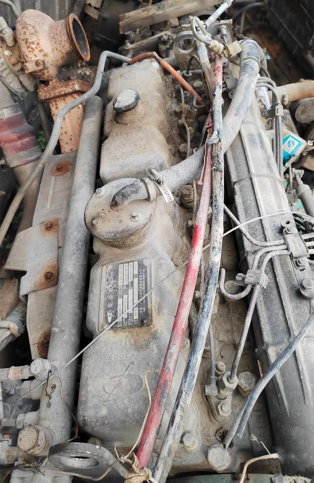 6 Cylinder Yuchai Engines Used Diesel Yuchai Engine Motor Yuchai 6108 ...