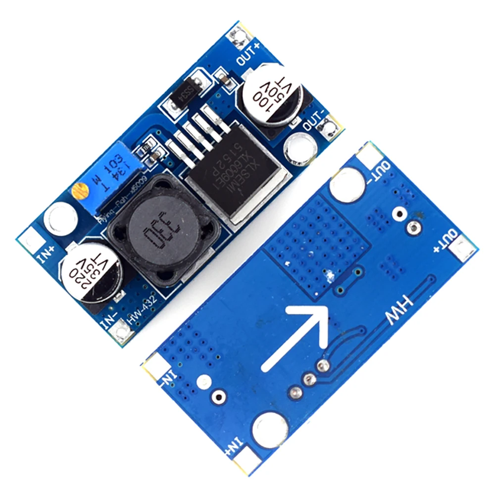4A XL6009E1 DC-DC Booster Module - Adjustable Power Supply
