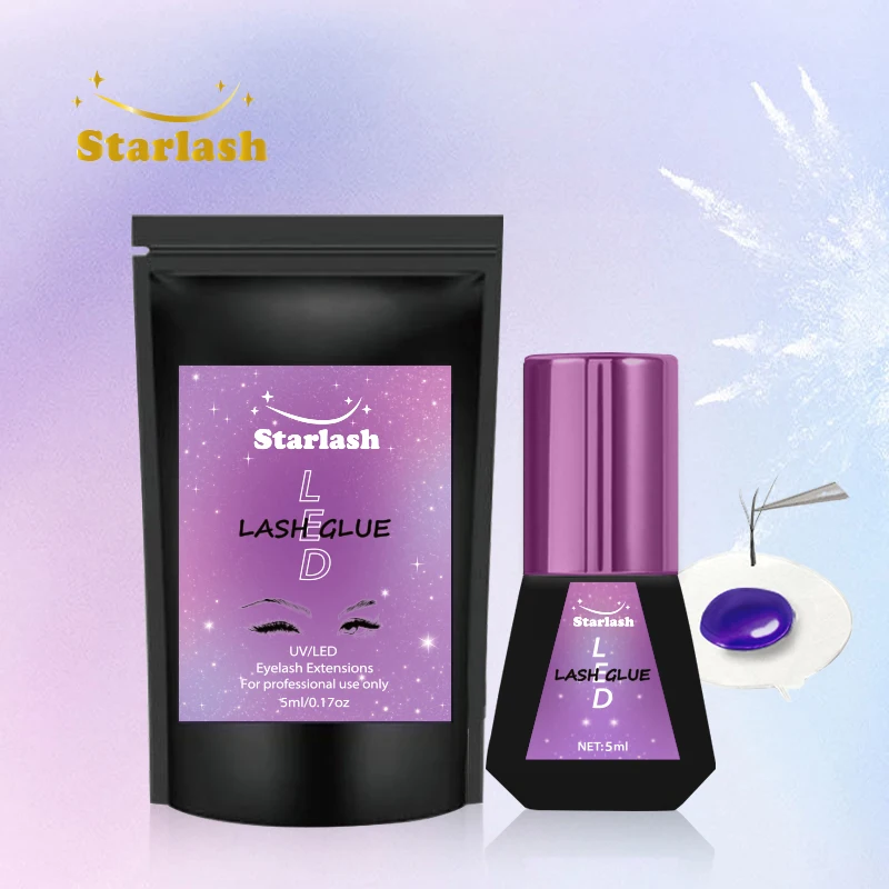 2023 New Trend Uv Eyelash Extension Adhesive Led Lash Glue Uv Led ...