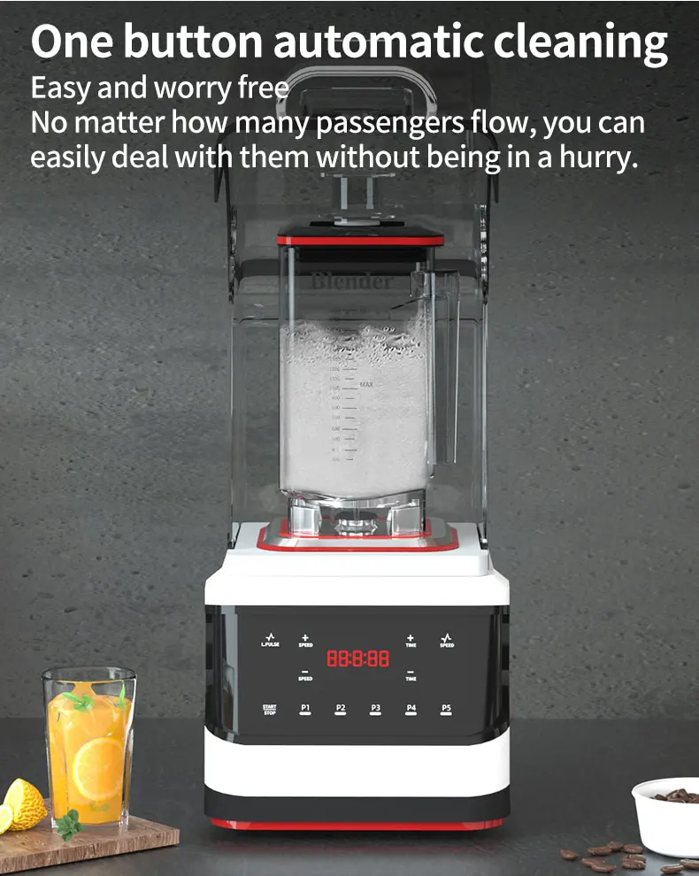 High Speed Multifunctional Full Blander Machine Icecream Blender - Buy ...