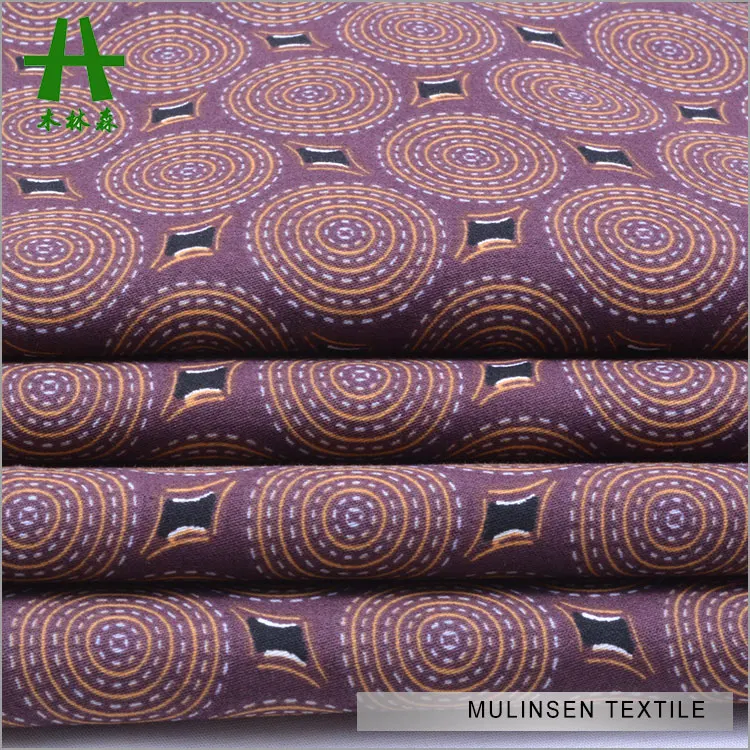 Mulinsen Textile Circle Rings Designs Custom Printed Sateen Indian ...