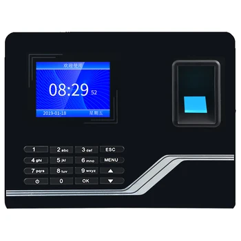 Smart Tcp Ip Fingerprint Time Clock Machine With Hd Screen For Employee ...