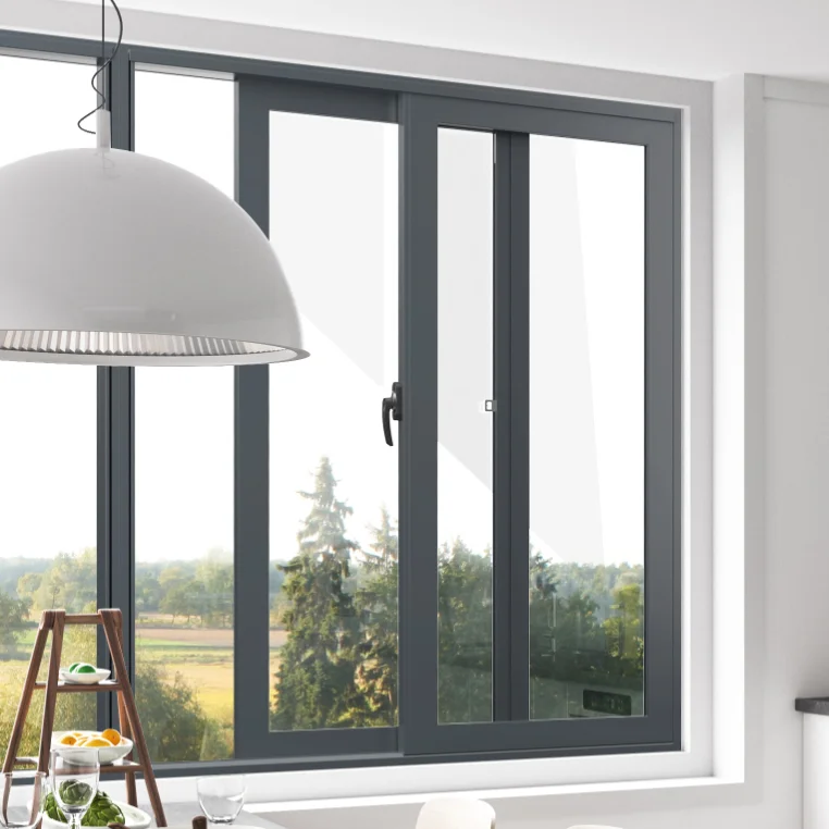 Vertical Low-e Glass Slide Window Single Hung Vinyl Pvc Upvc Small ...