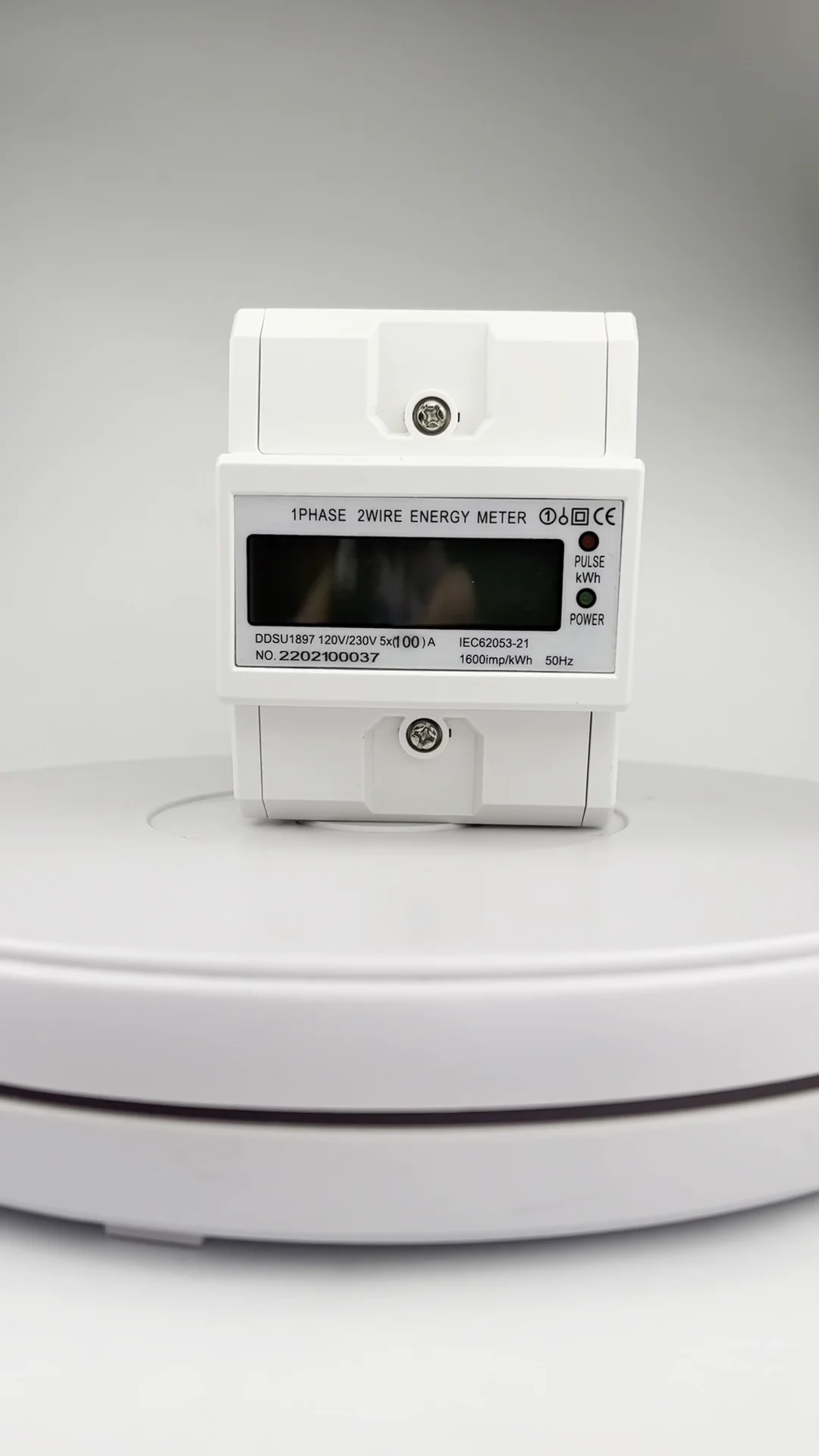 Ddsu1897 100a 120v/230v Din Rail Energy Meter Expert / Active Lcd ...