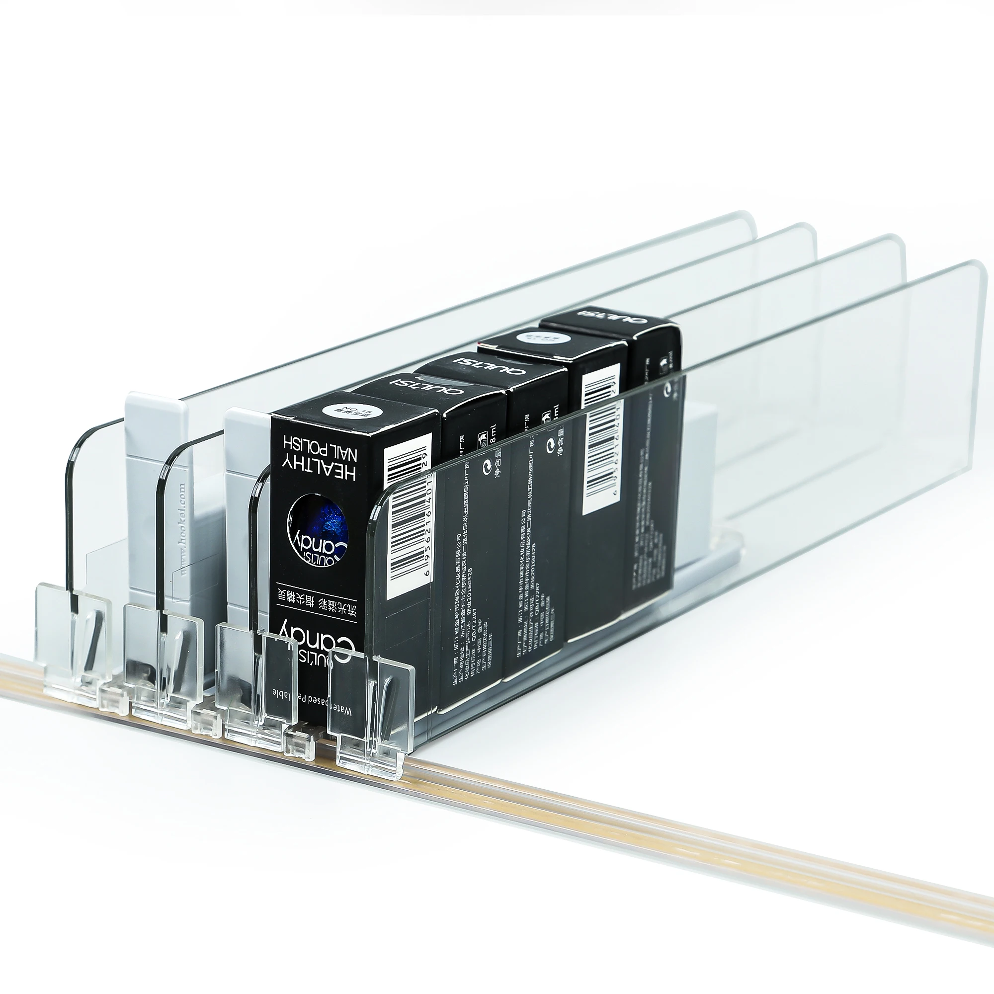 Cigarette Shelf Pusher Divider System Shelf Pusher Rail Work With ...