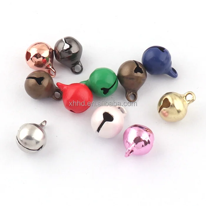 Wholesale Colorful Small Jewelry Jingle Bells Pet Hanging Metal Bell ...