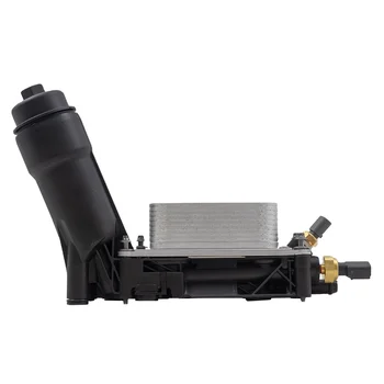 Engine Oil Filter Housing Adapter Oil Cooler For 11-13 Jeep Dodge ...