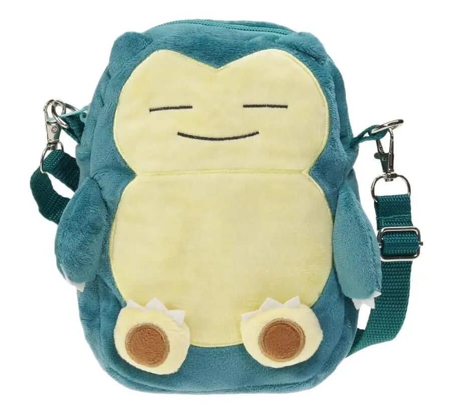 Cartoon Pokemoned Pika-chu Crossbody Bag Plush Toy Bag Coin Purse Eevee ...