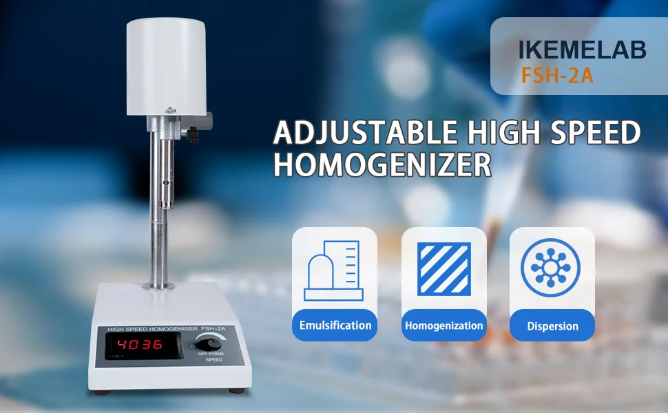 IKEME Laboratory High-Speed Homogenizer - Efficient Emulsification