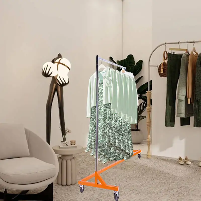 Wholesale Stackable Z Shaped Clothes Display Stand for Clothing Store ...