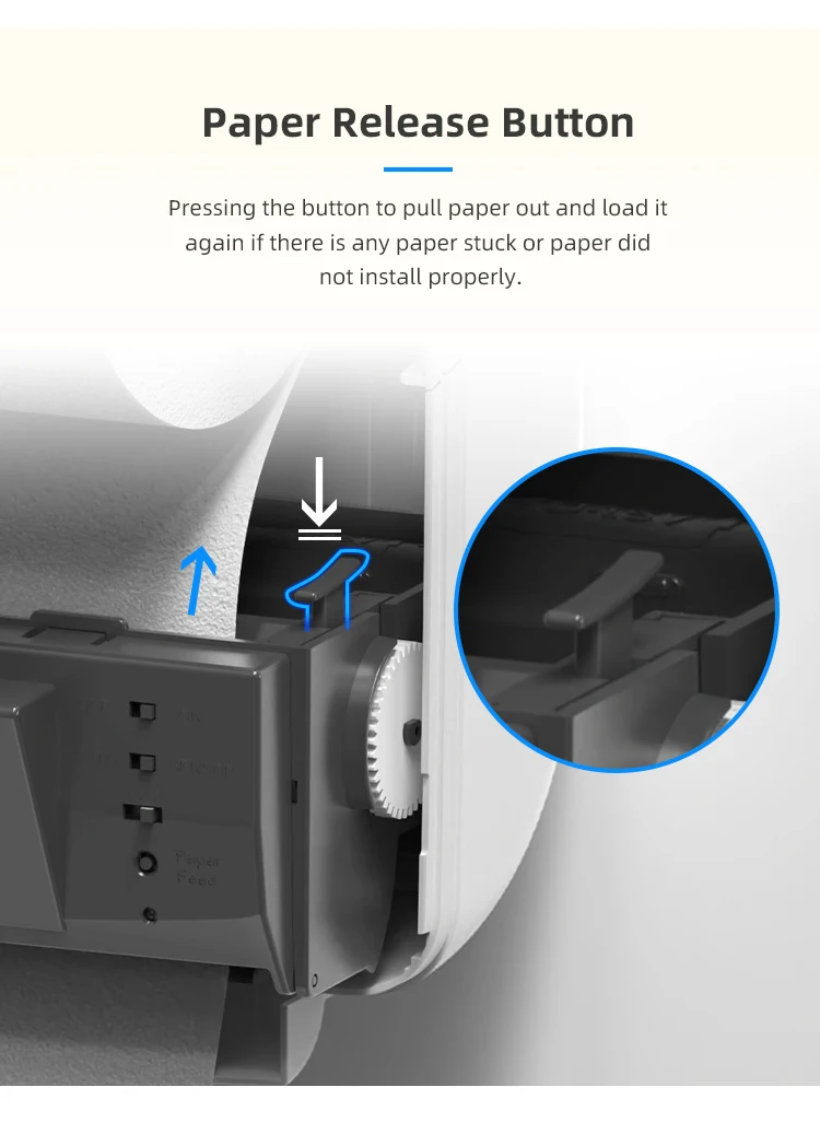 Hotel Bathroom Wall Mount Automatic Sensor Toilet Paper Dispenser