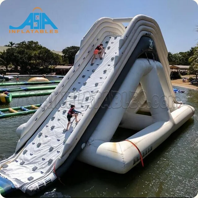 Commercial Grade Lake Inflatable Water Slide, Factory Inflatable ...