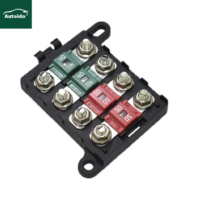 32V 48V 100A 4WAY Bolt-on MIDI MINI Fuse Box Fuse Holder| Alibaba.com