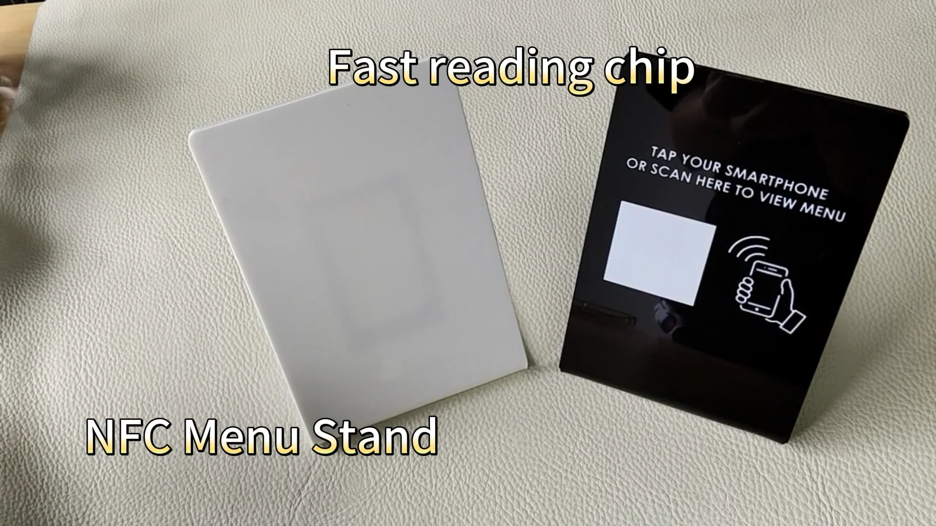 Wholesale Customized Acrylic Table Number Card Printing Qr Code ...