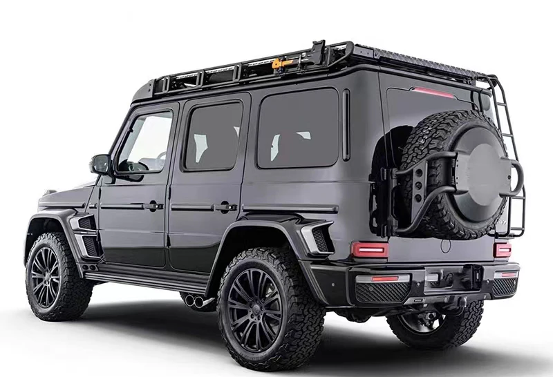 2021 2022G Class W463A Luggage Rack With Ladder W464 G500 G63 Stainless ...