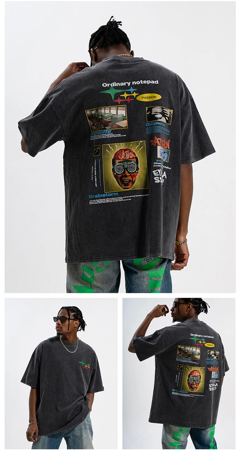 Shop Our Latest Pop 100% Cotton Boxy Fit T-Shirts for Men