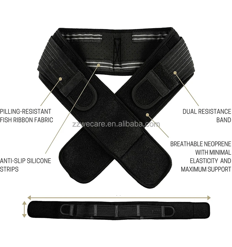 SI Joint Pelvic Support - Anti Slip Back Brace for Pain Relief