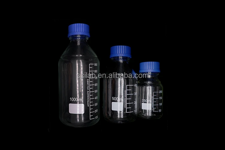 GL45 Borosilicate Glass Reagent Bottles - Customized Support