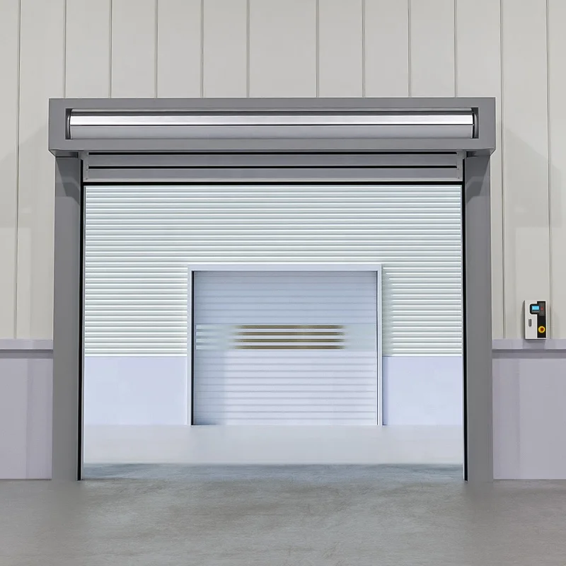 Factory-made Contemporary Style Fast Rolling Door High-speed Turbine ...