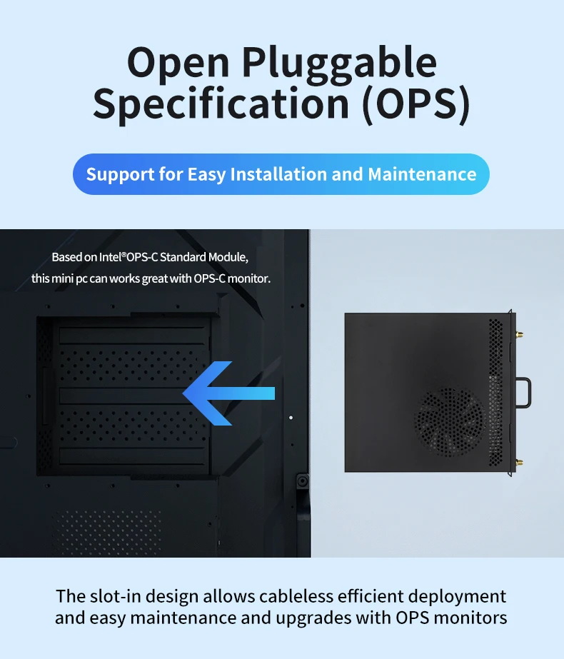 Jwipc Mini Computer Android System Industrial Computer Win10 Ops Mini Pc I3,I5,I7 Ops For ...