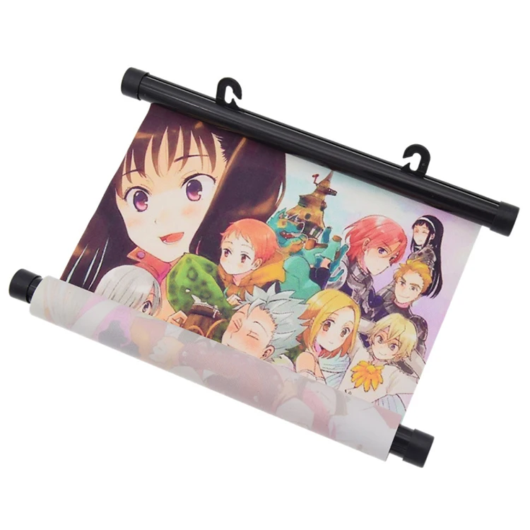 Factory Price Custom Hanging Scroll Anime Banner,Anime Hanging Poster ...