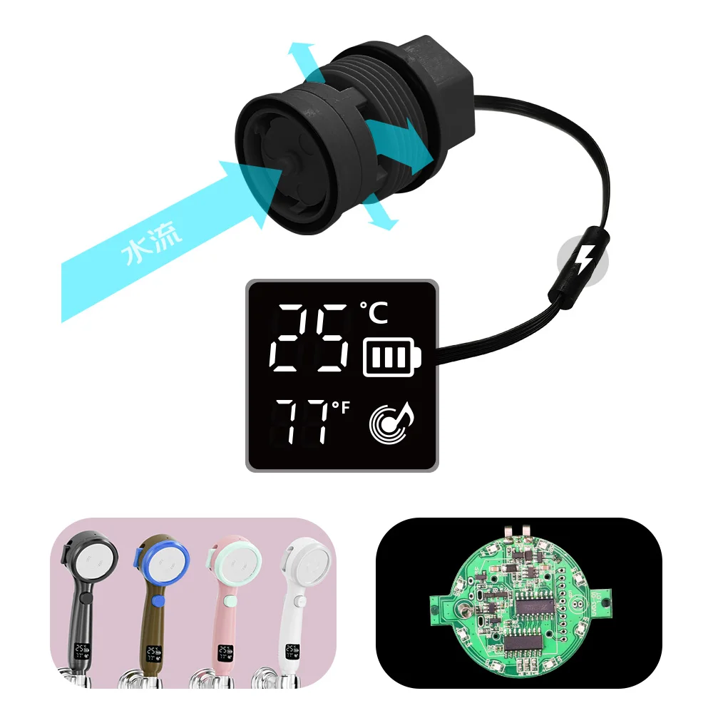 Temperature Time Display Lamp Water Separation Hydraulic Generator Ip68 ...