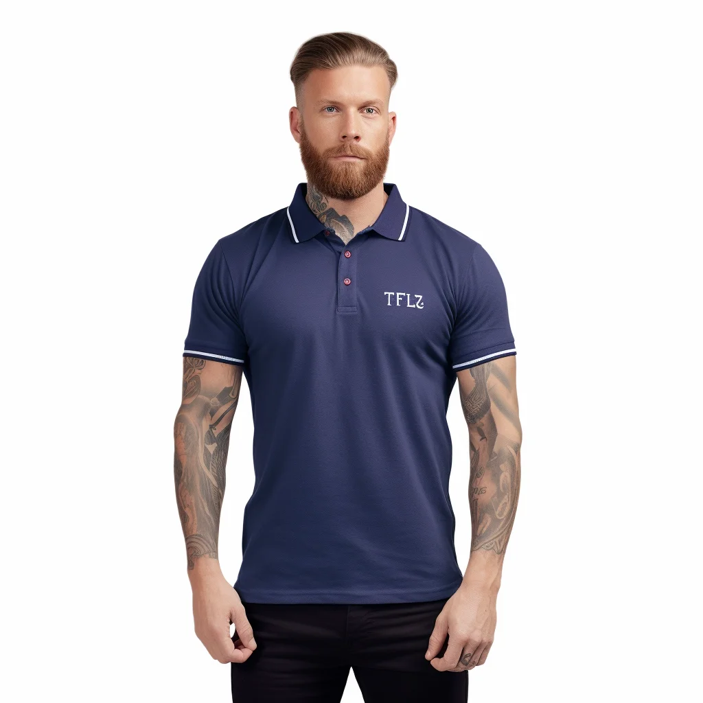 High Quality Custom Golf Polo Shirt Polyester Spandex Polo For Men ...