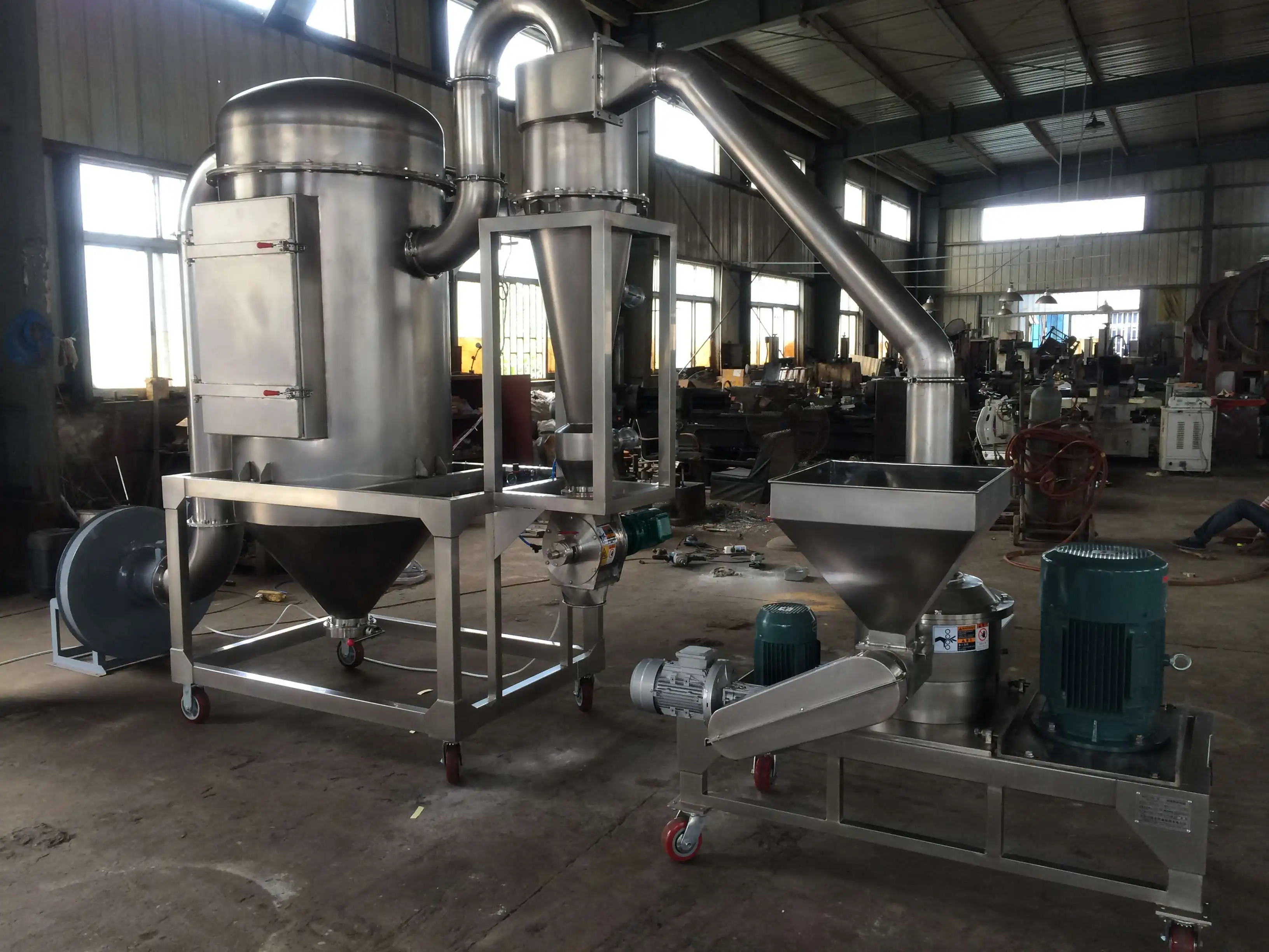 Super-fine Stainless Steel Industrial Process Food Powder Grinding ...