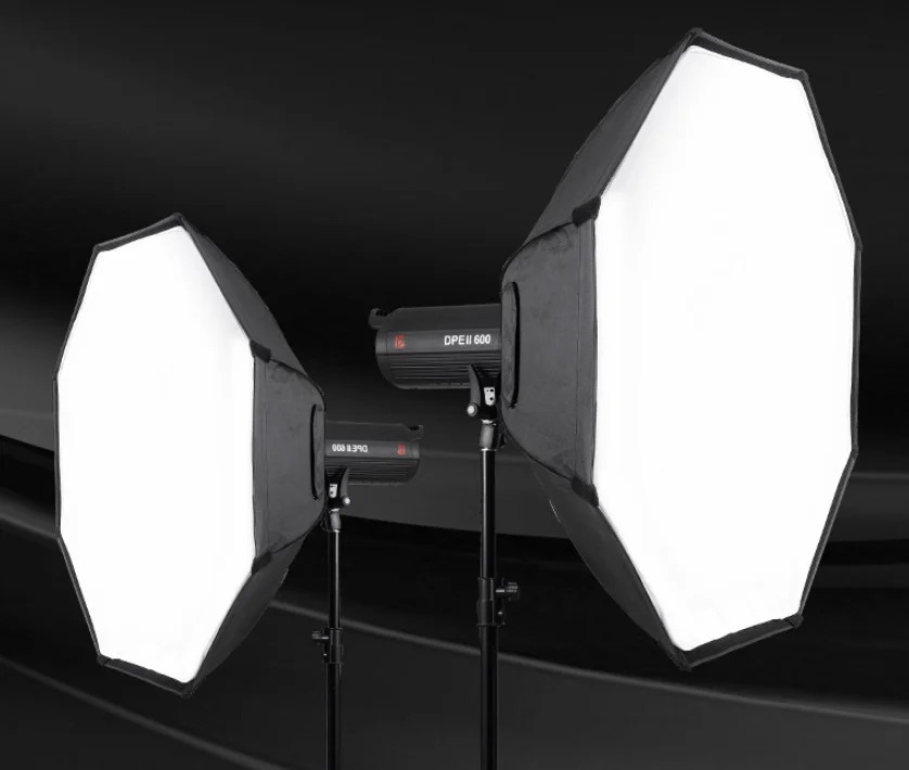 Hot 95CM Octagonal Umbrella Dimmer Switch Light Softbox Accessories Led ...