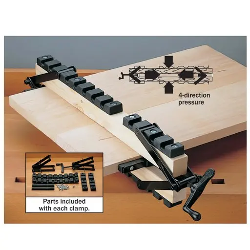 4 Way Pressure Clamps - Efficient Clamping for Woodworkers