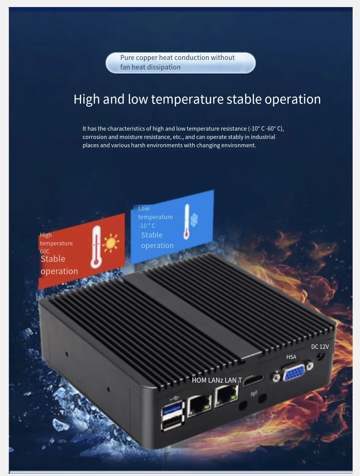 Vincanwo In-tel Core I3 I5 I7 Mini Pc Computer Ultra Pos System Mini Pc ...