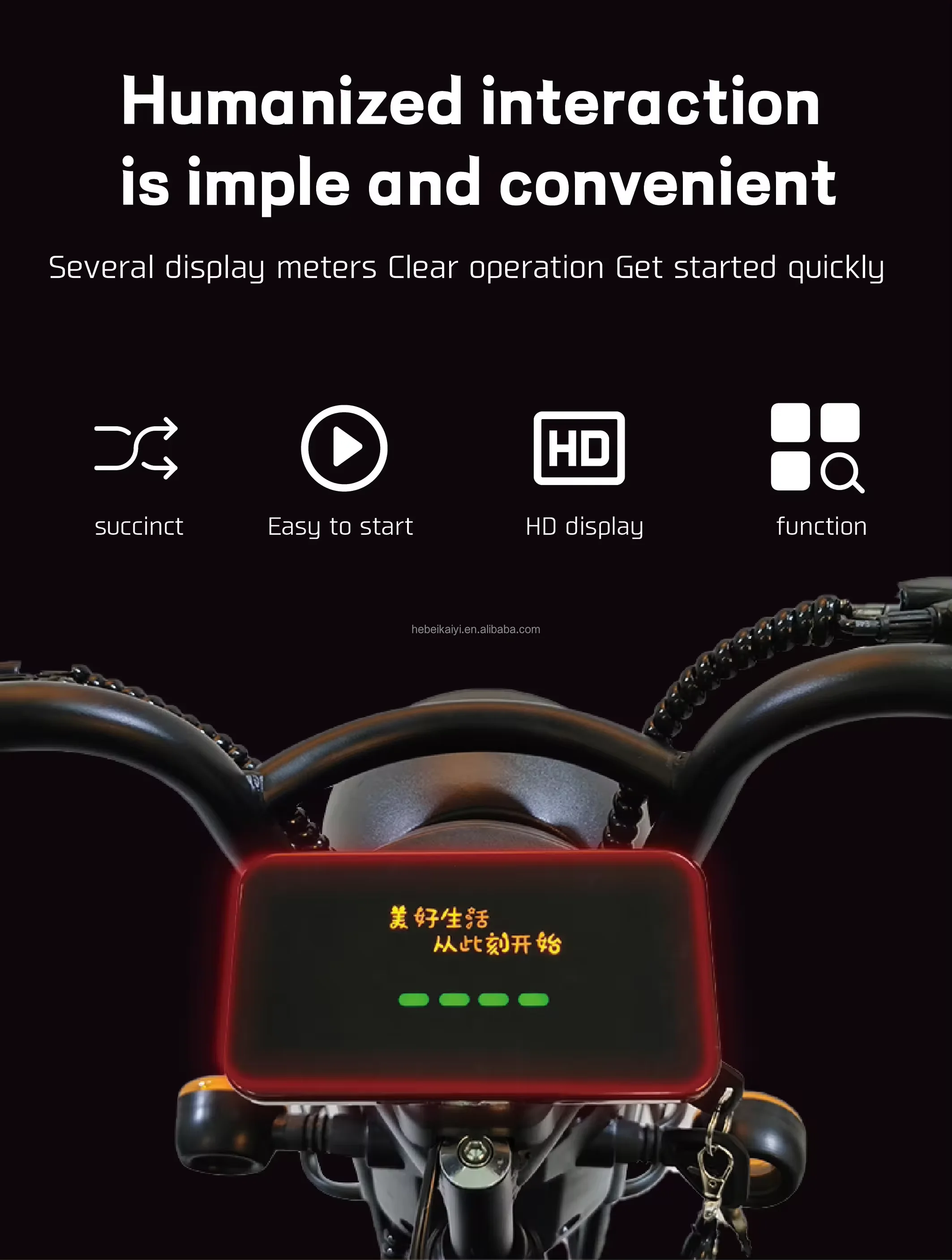 Three Wheels Cargo Electric Tricycle Motorcycle Mobility Scooter Ebike 3 Wheels Electric Bike ...