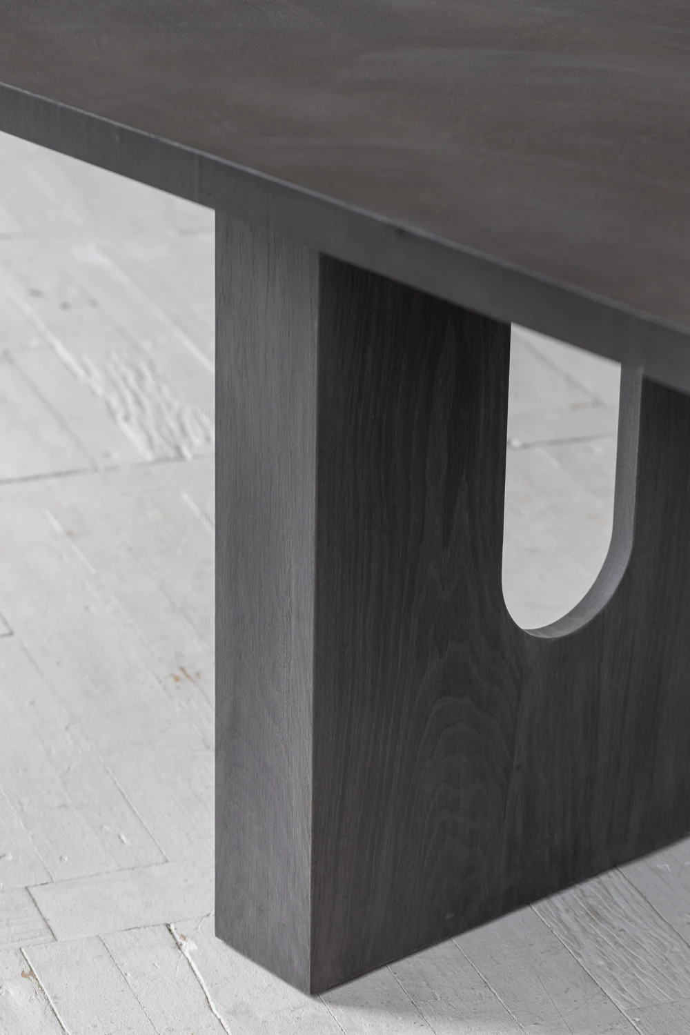 French Japandi Geometric Natural Slate Tables Concrete Oak