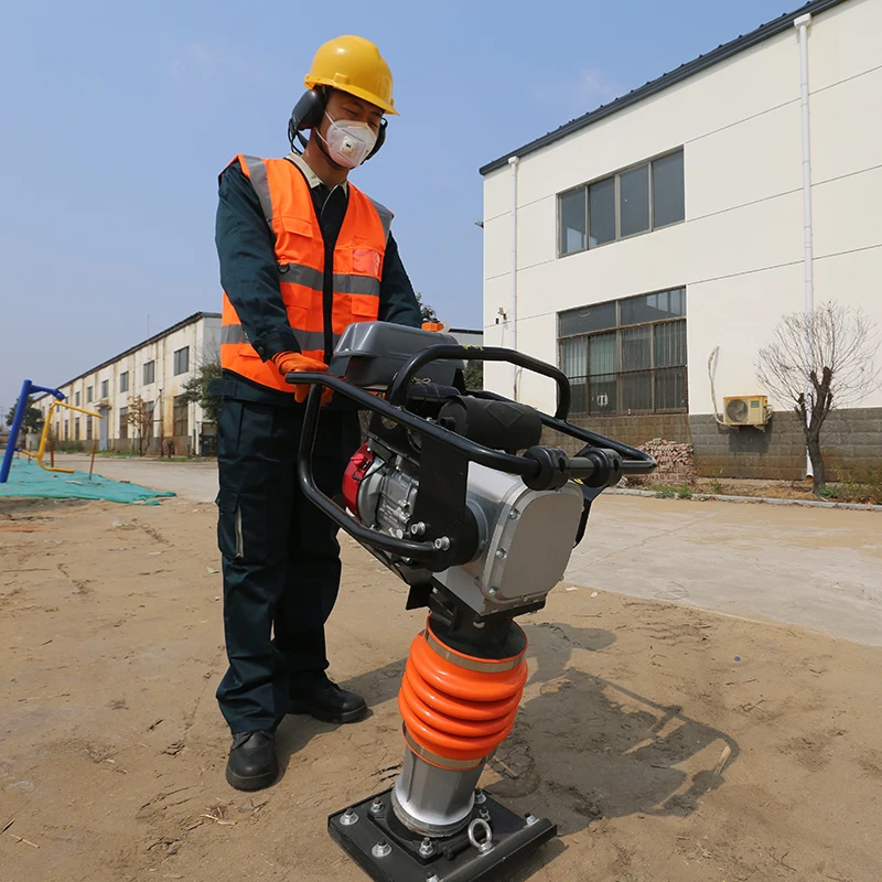 TDER Wacker Jumping Jack Soil Compactor Tamping Rammer for Building ...