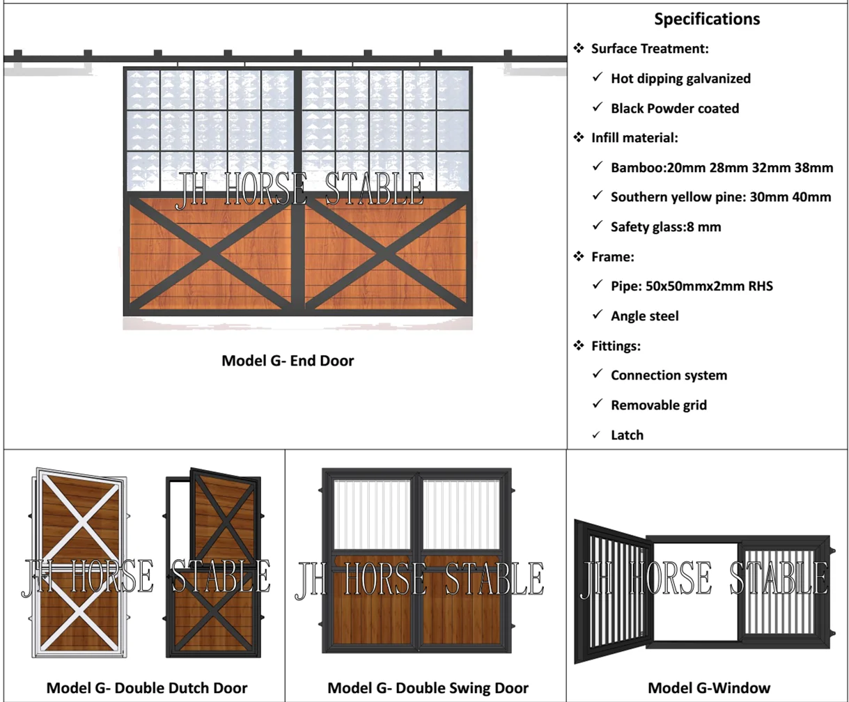 Wholesale Customization Wood Horse Stable Fronts Door - Buy High ...