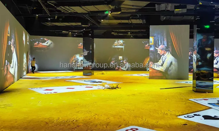 Cheap 3D Holographic Interactive Wall Floor Projection Software Immersive Room Experience ...