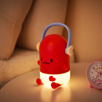 Icarer Family Cartoon Smart Night Light Cute Bedside Kids Night Light ...