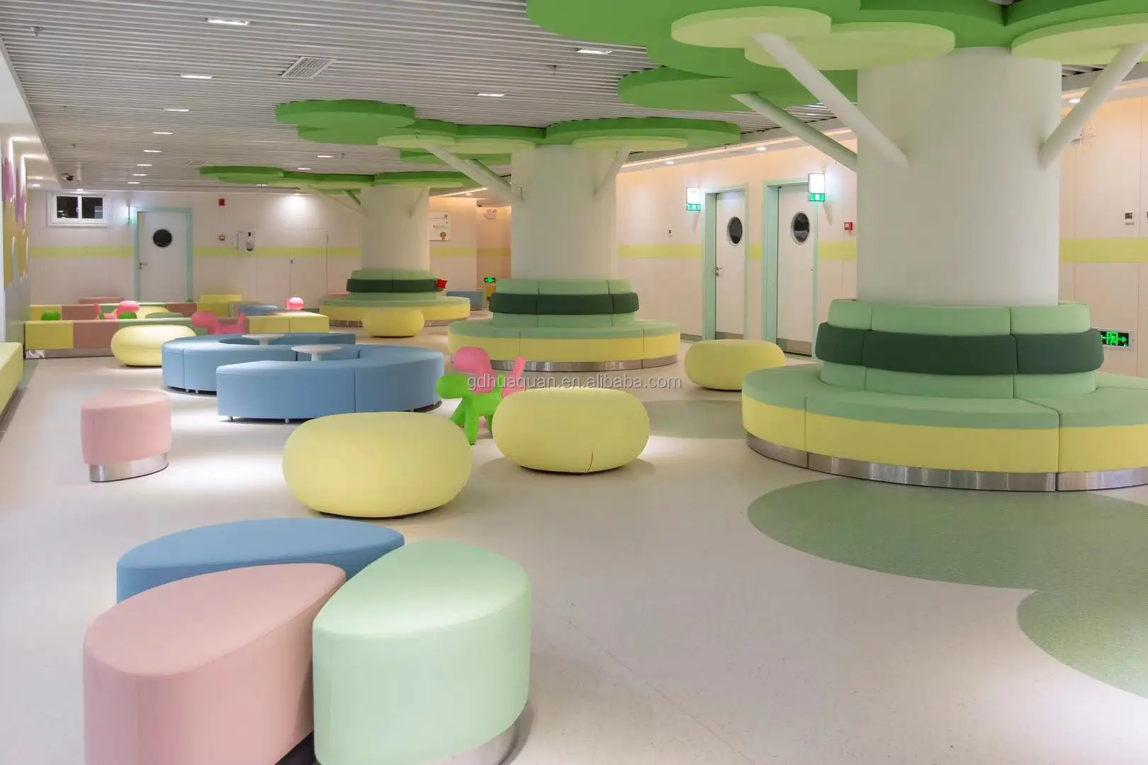 Design Modular Kids Library Daycare School Furniture Solution Puzzle ...