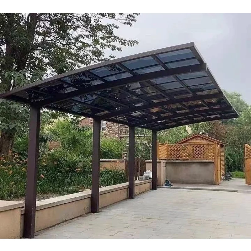 Polycarbonate Roof Car Shed Car Park Car Roofing Storage Aluminium ...