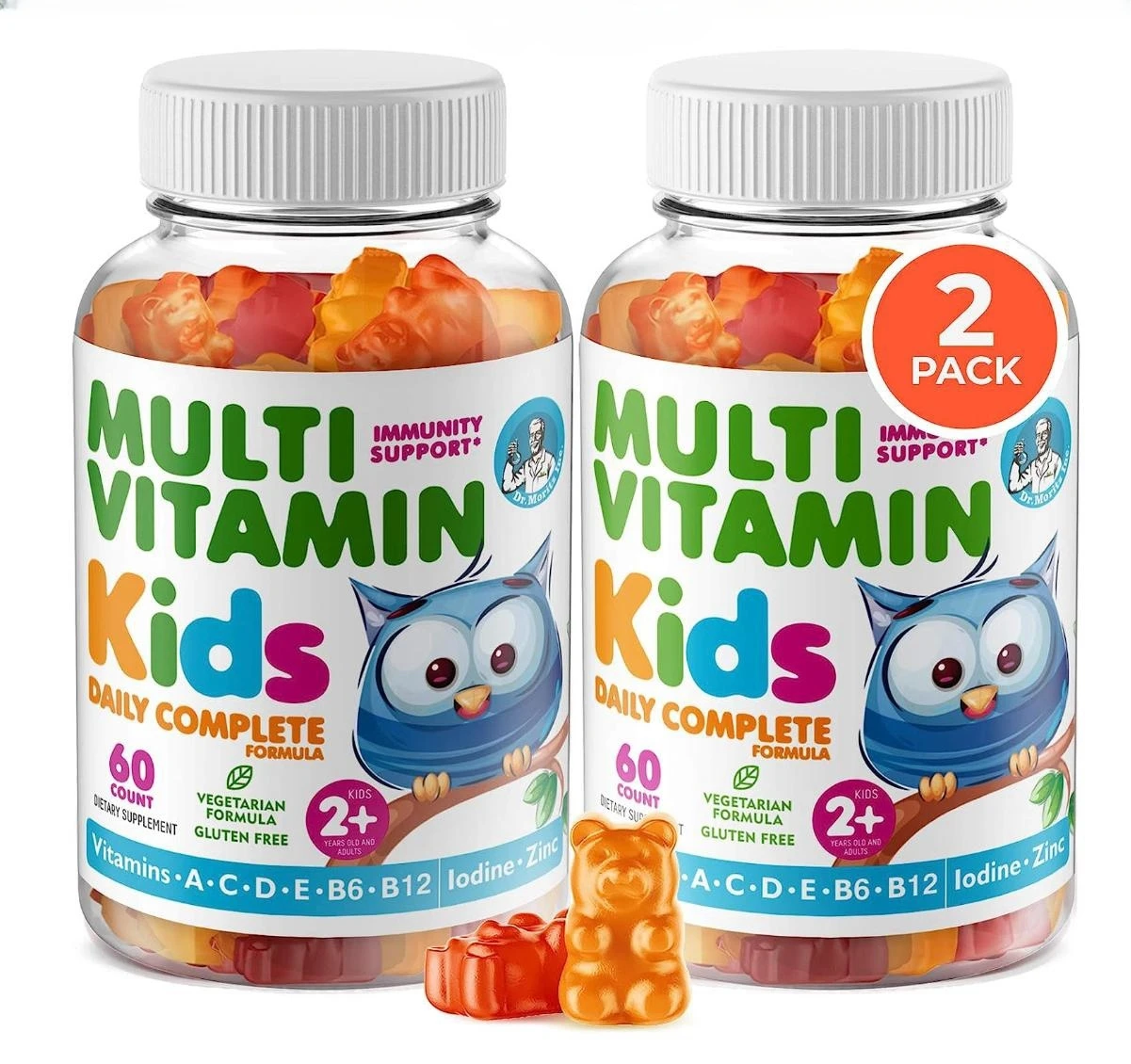 OEM/ODM Kids Multivitamin Gummies Candy All Natural Chewables Vitamins ...