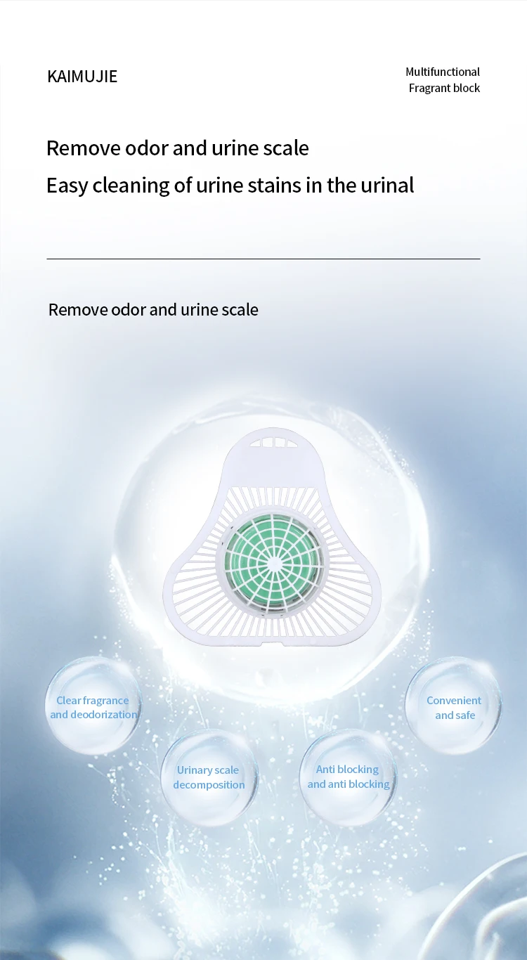 Kaimujie Urinal Deodorizers - Professional Men's Toilet Filters