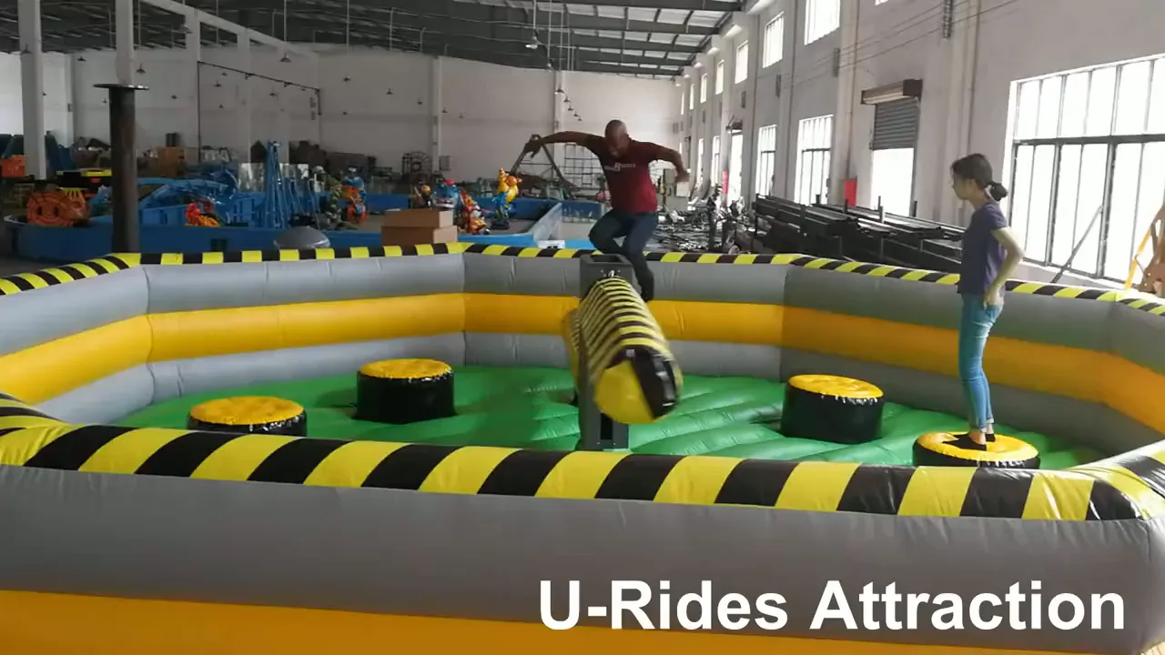 Inflatable Spinning Jump Bar Jump Rope Games For Mechanical Bull For ...