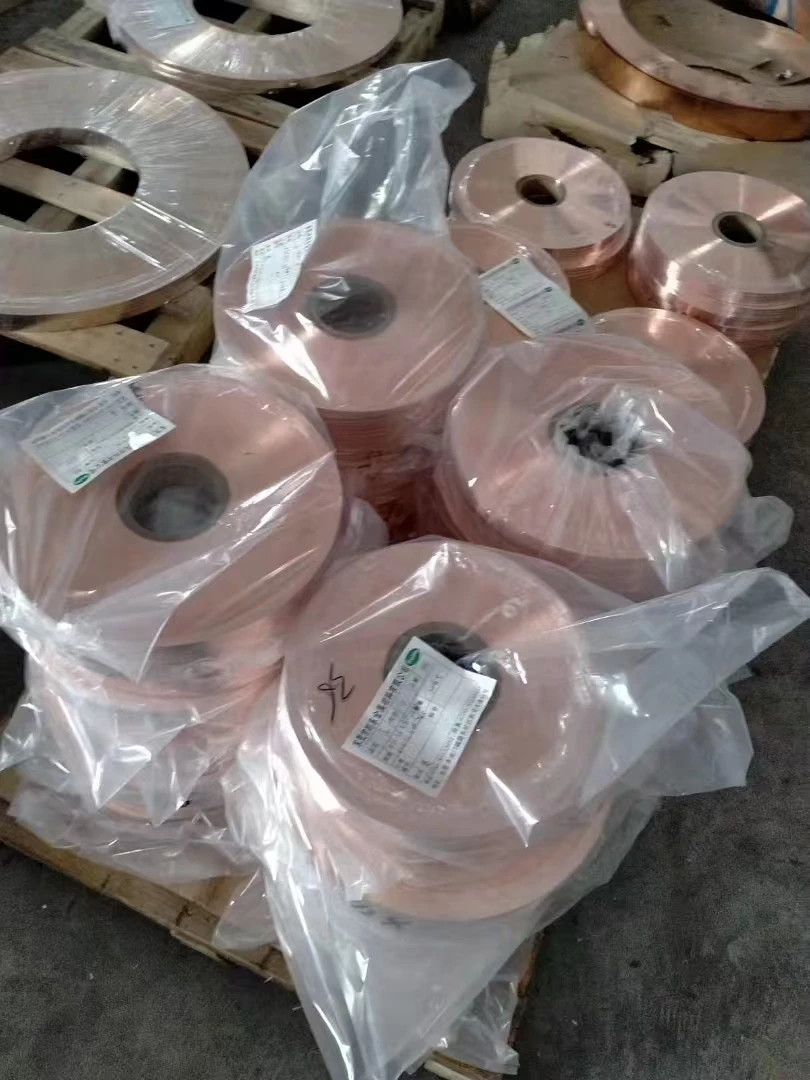 Pure Copper Foil Strips For Led Electric Terminals & Custom Oem
