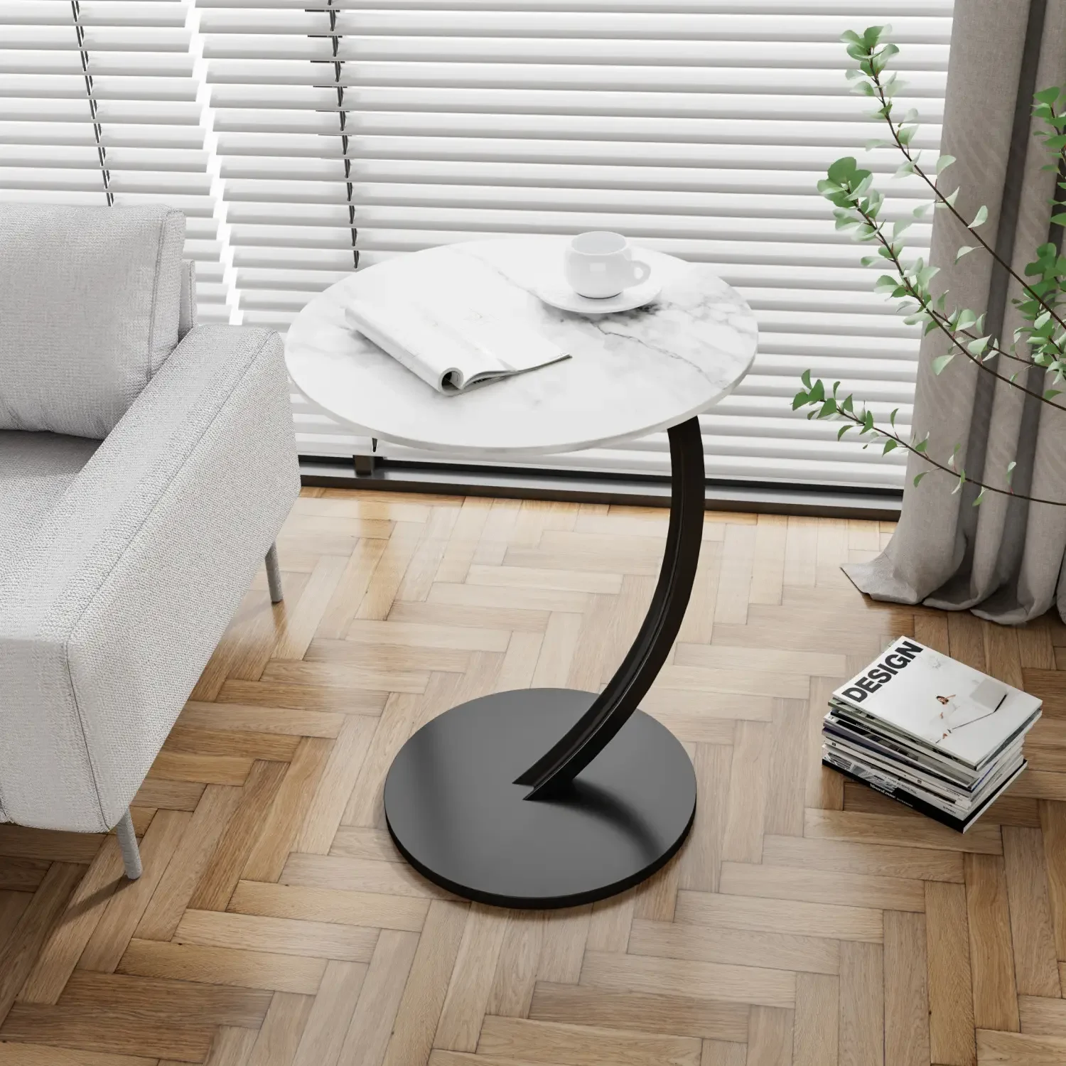 Modern Movable Portable Mini Sofa Side Table Simple Home Furniture ...
