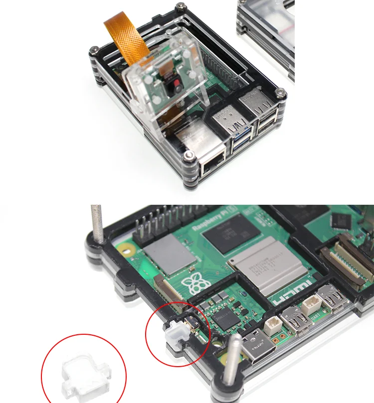 Hot Sale Raspberry Pi 5 Model Raspberry Pi 5 Generation 9-layer Acrylic ...