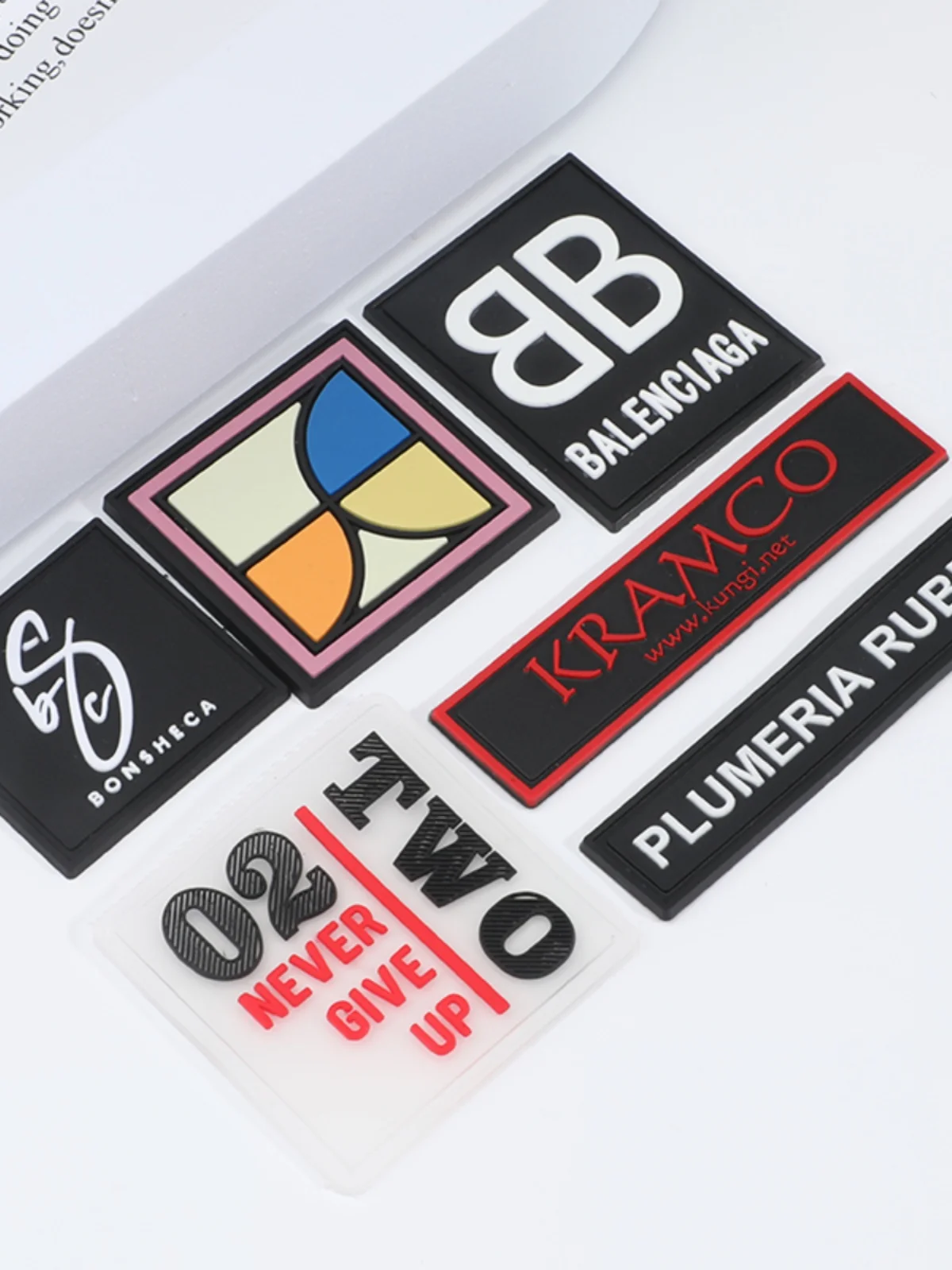 Brand Labels For Backpacks In Silicone 3d Silicone Heat Transfer Label ...