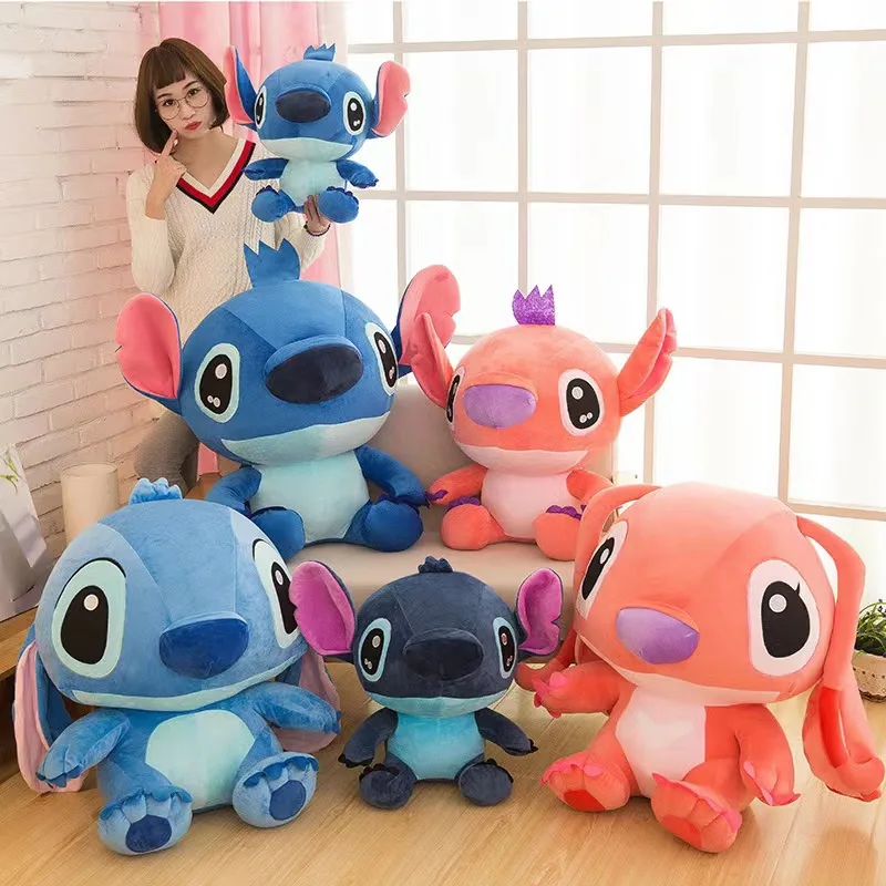 Cpc Jumbo Cartoon Lilo And Stitch Plush Toy Kawaii Plushies Toys Stitch ...