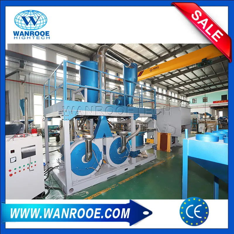 Waste HDPE Plastic Powder Grinder - High-Accuracy Miller PE Pulverizer ...