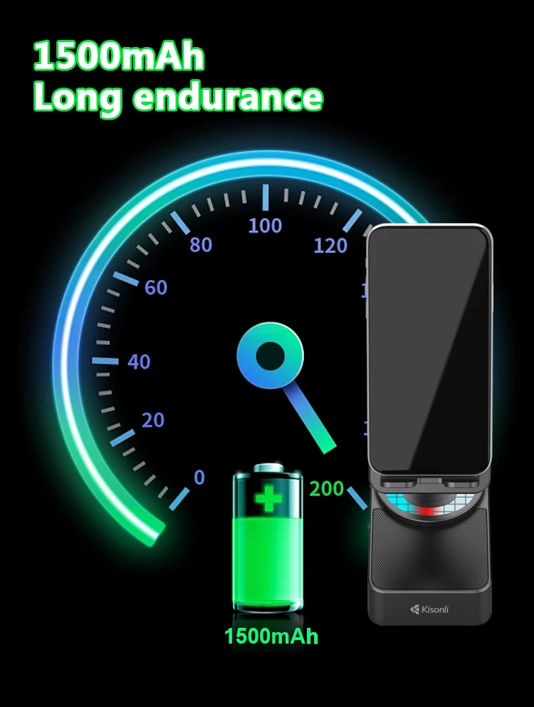 Kisonli M-2 Speaker Stand - Portable Wireless with Power Bank