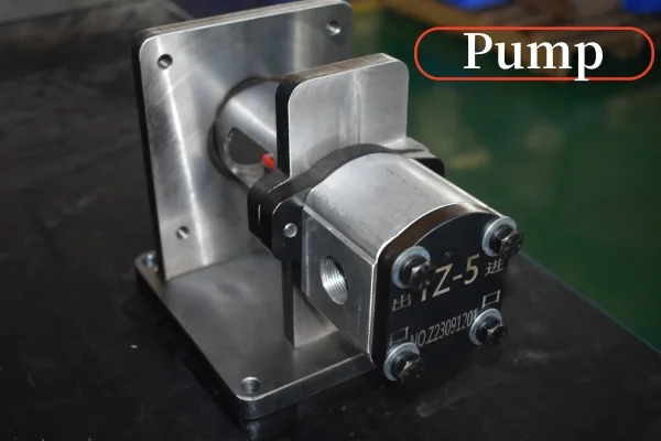 High Pressure Rotary Gear Pump Powder Machine Motor Driven Metering ...